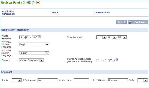 Entering a Claim for a Case Not Known to VaCMS